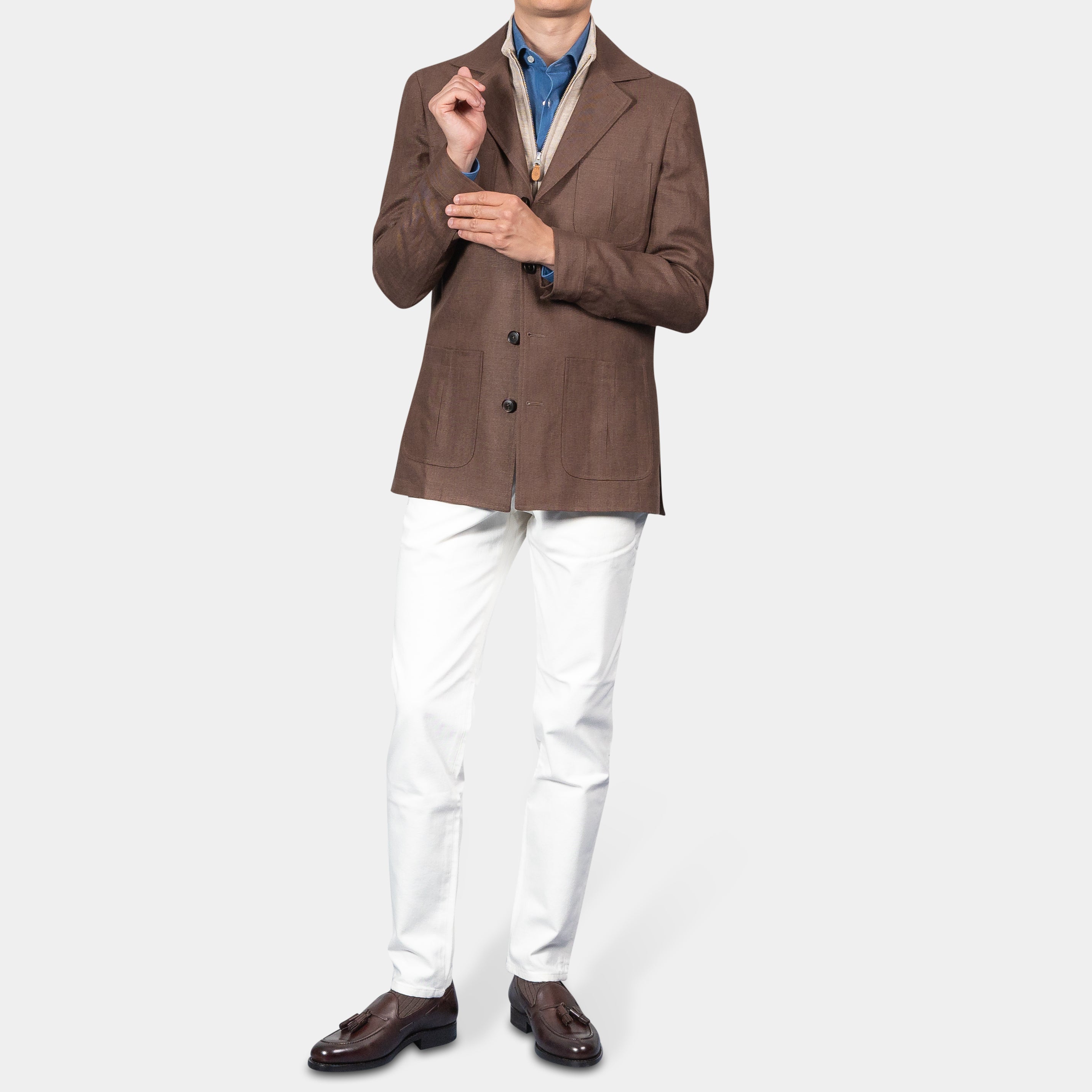 Dökkbrúnn Safari - 100% Hör – Suitup Reykjavik